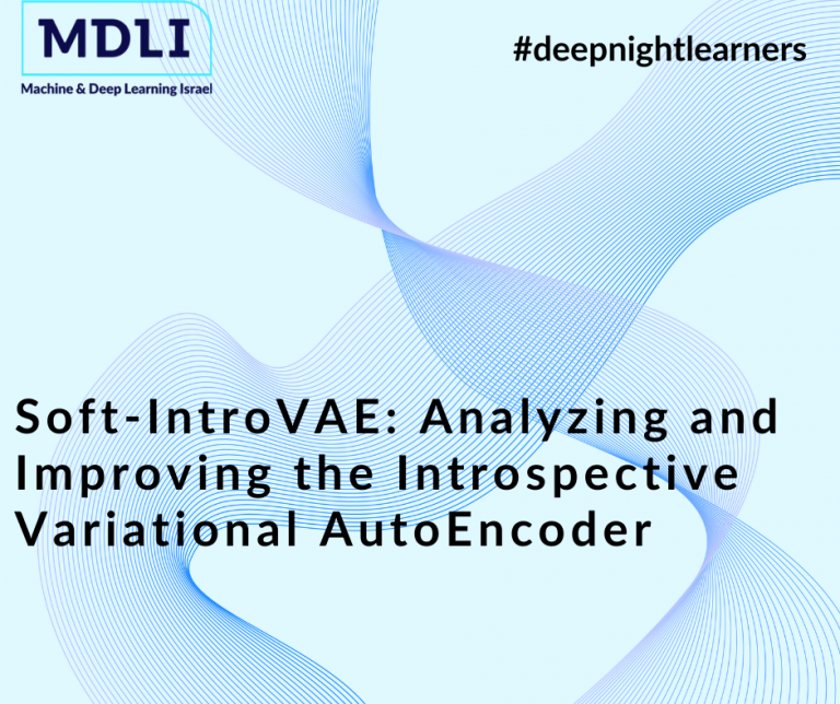 Machine Learning Israel | המקום בו מכונות ובני אדם נפגשים.