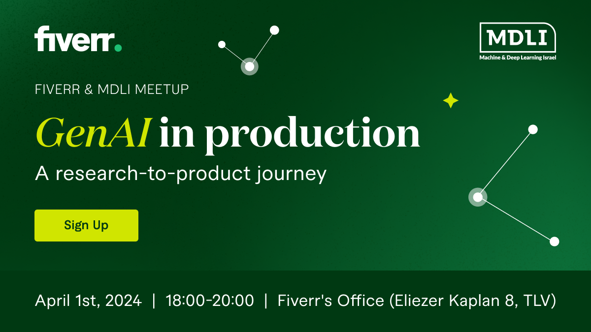 עמוד הבית | Machine Learning Israel